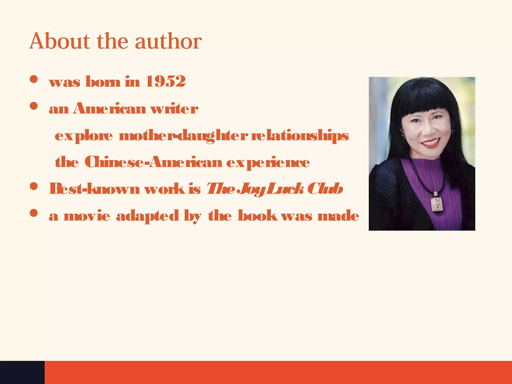 Two kindsn by amy tan | PPT