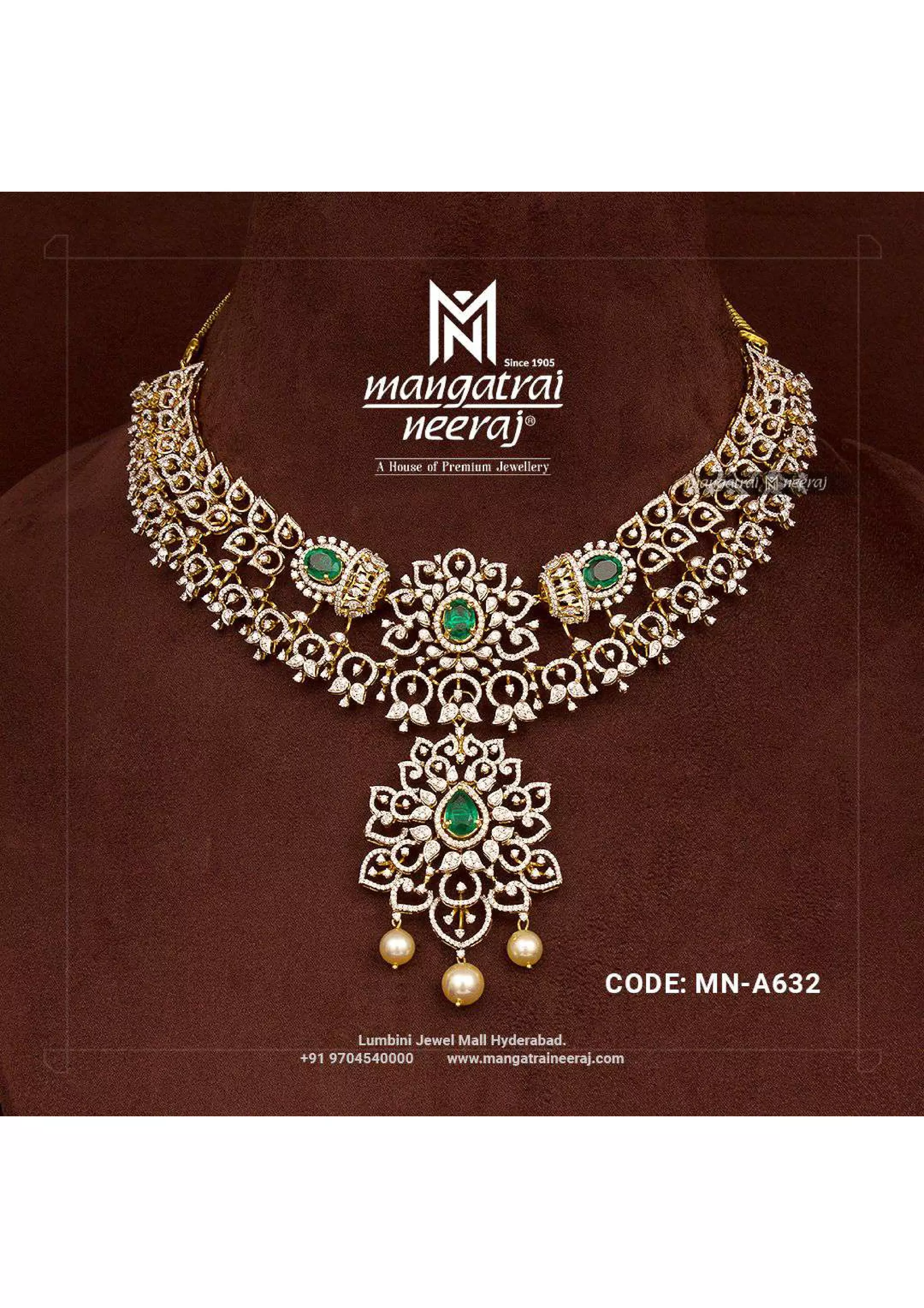 Two Layer Diamond Necklace | PDF