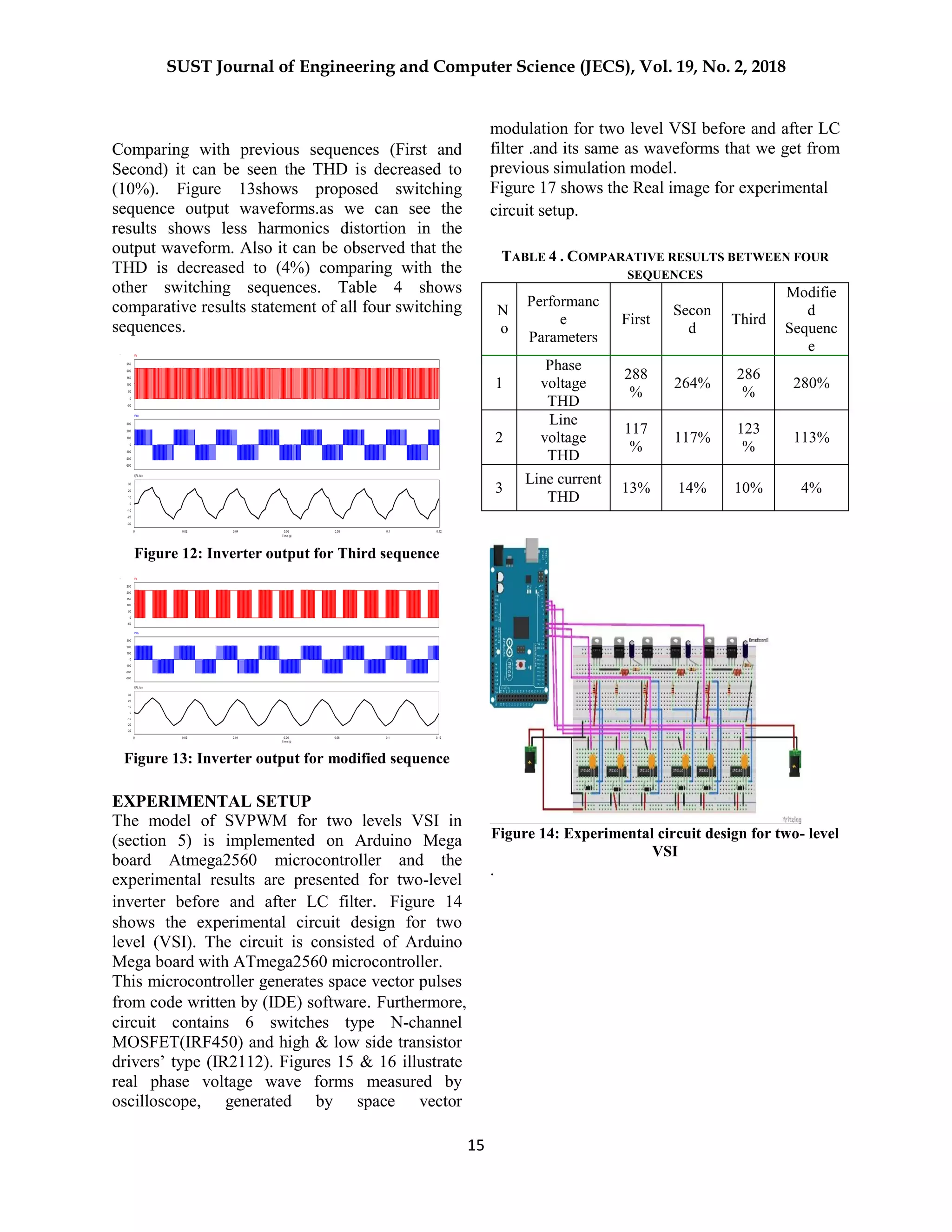 Space Vector Pulse Width Modulation Technique Applied to Two Level Voltage Source Inverter | PDF