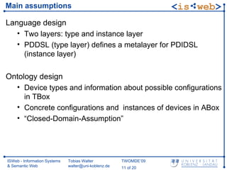 Towards Semantic Modeling of Network Physical Devices | PPT
