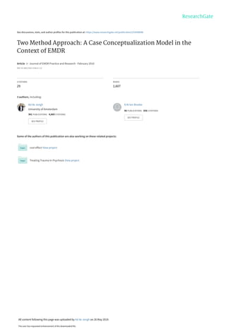 Two method approach: A case conceptualization Model in the context of ...