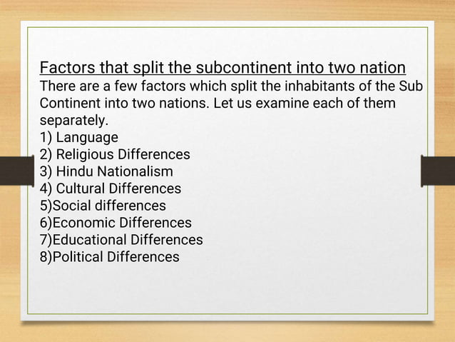 Two nation theory. | PPTX | Islam | Religion & Spirituality