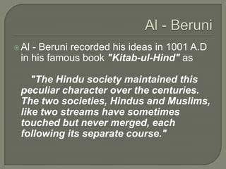 Two nation theory | PPTX