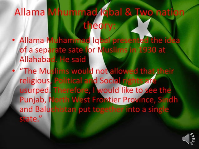 Two nation theory | PPSX