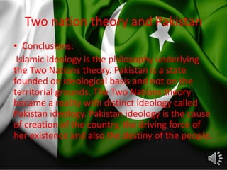 Two nation theory | PPSX