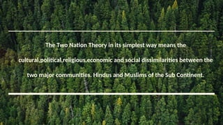 Two Nation Theory of Pakistan and India- Final.pptx