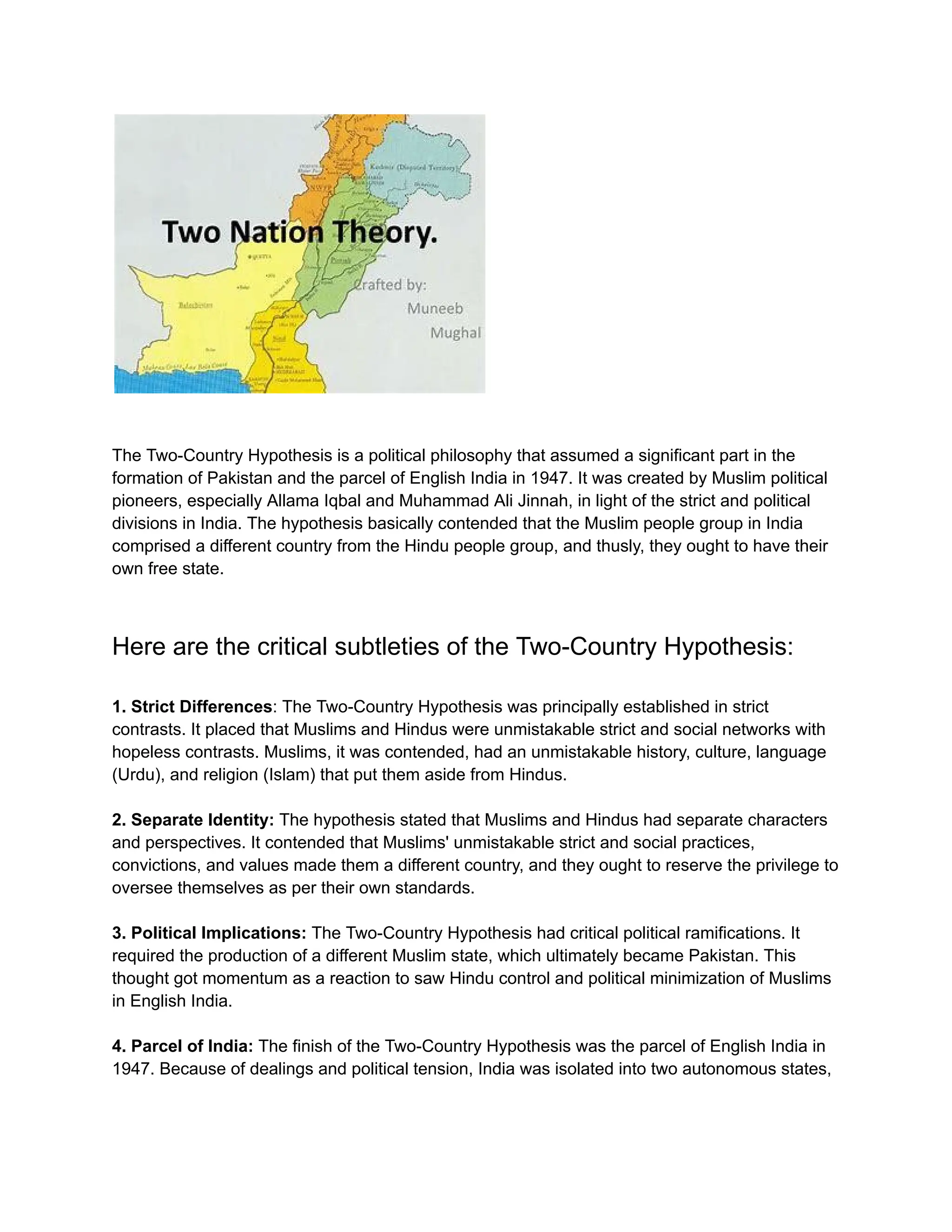 Two Nation Theory (India & Pakistan).pdf