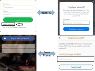 Twoo login Sign Up Process | PPTX