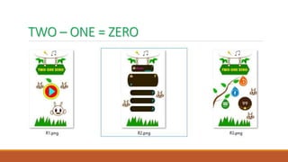 Two – one = zero | PPTX