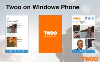 Twoo For Windows Phone | PDF