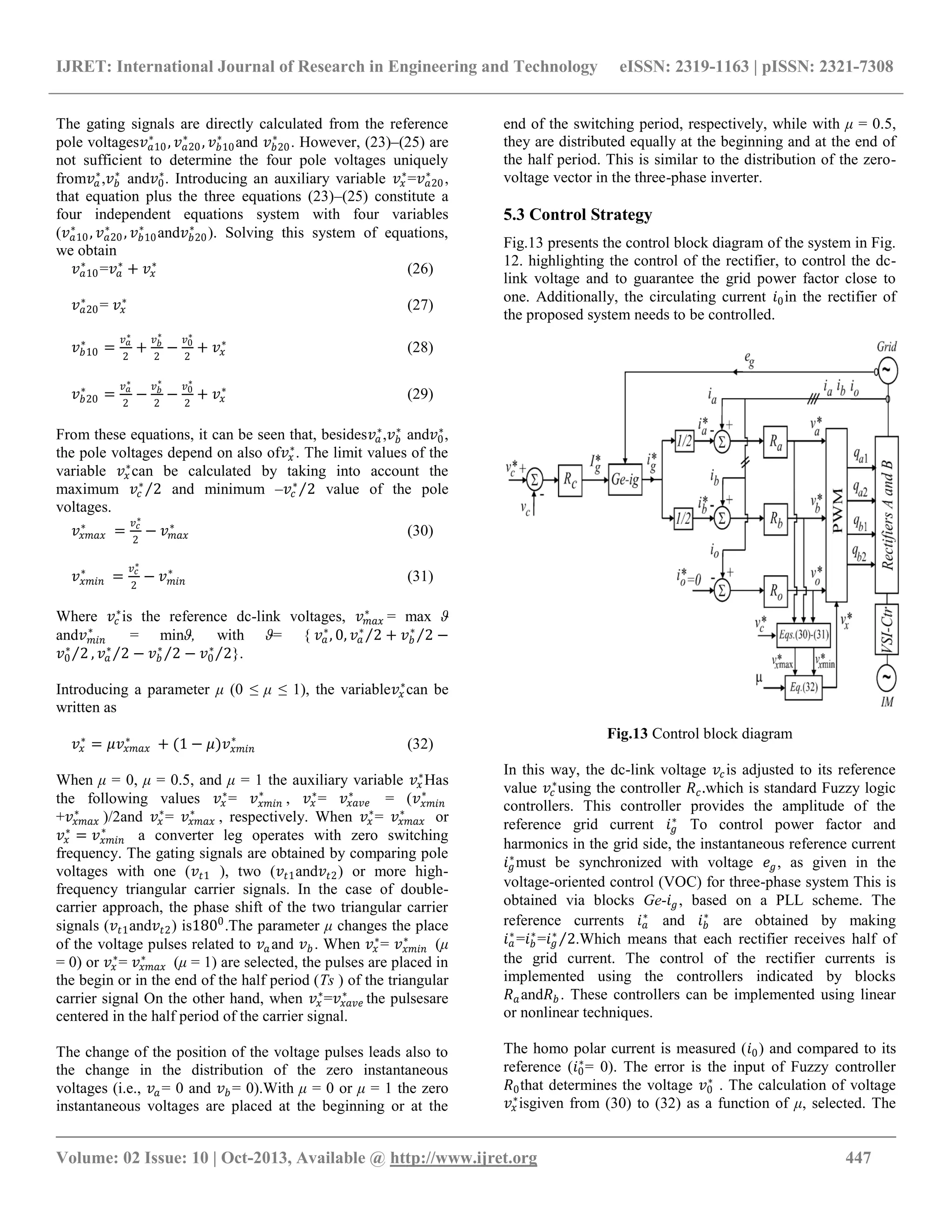 Two Parallel Single Phase Rectifiers By Using Single Phase To Three