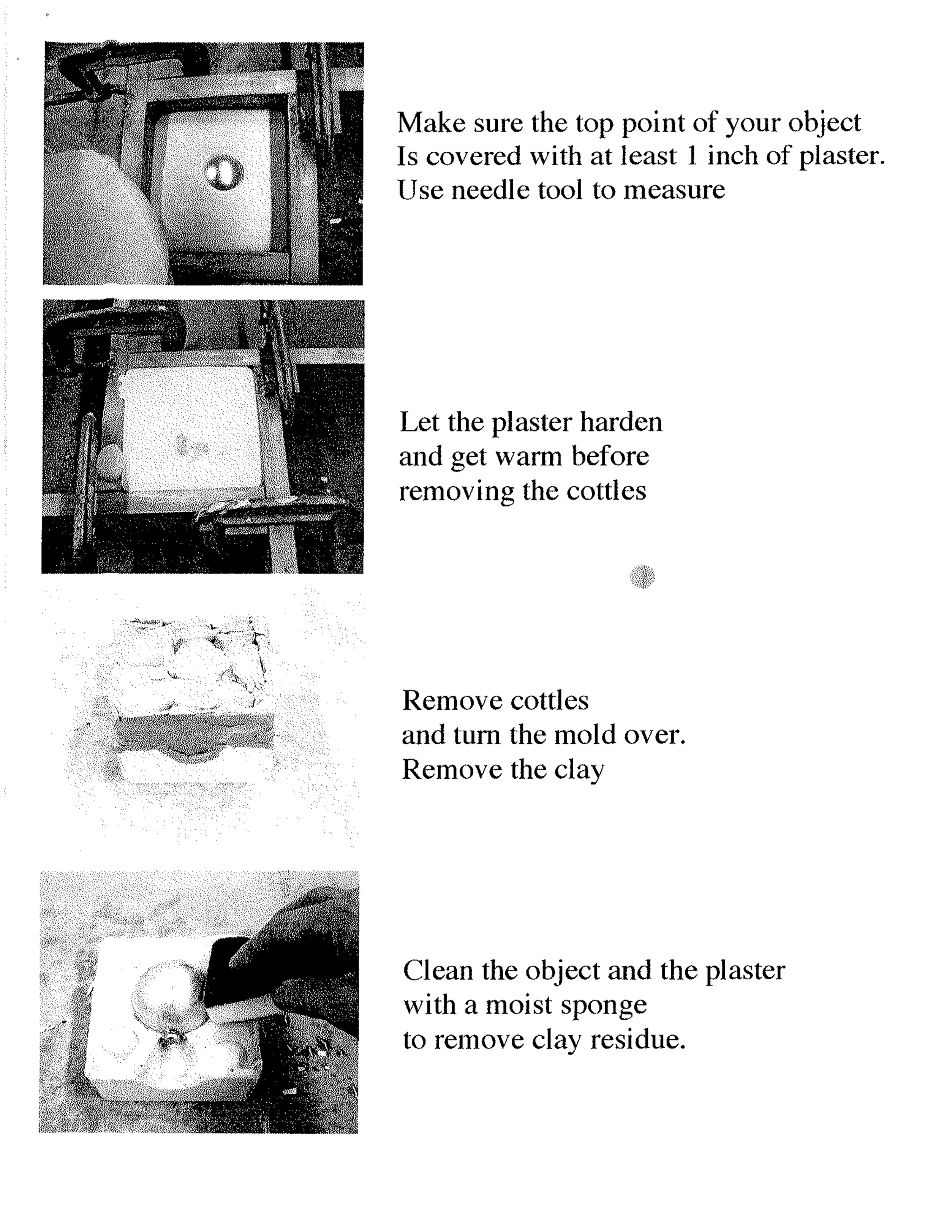 Two Part Plaster Mold | PDF