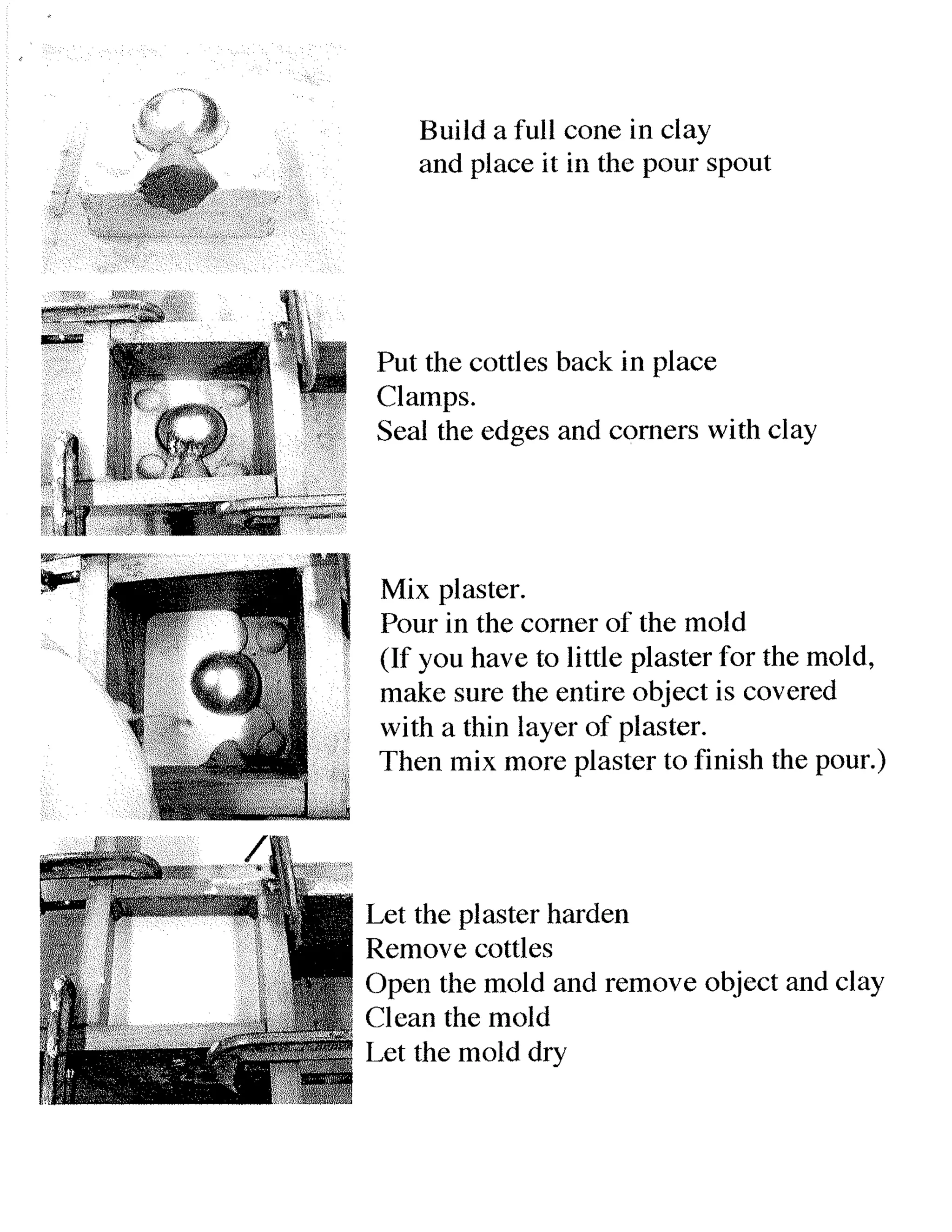 Two Part Plaster Mold | PDF