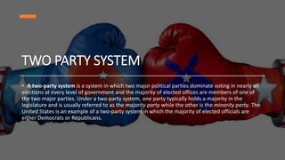 Two party system | PPTX