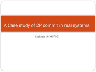 Two phase commit protocol in dbms | PPT
