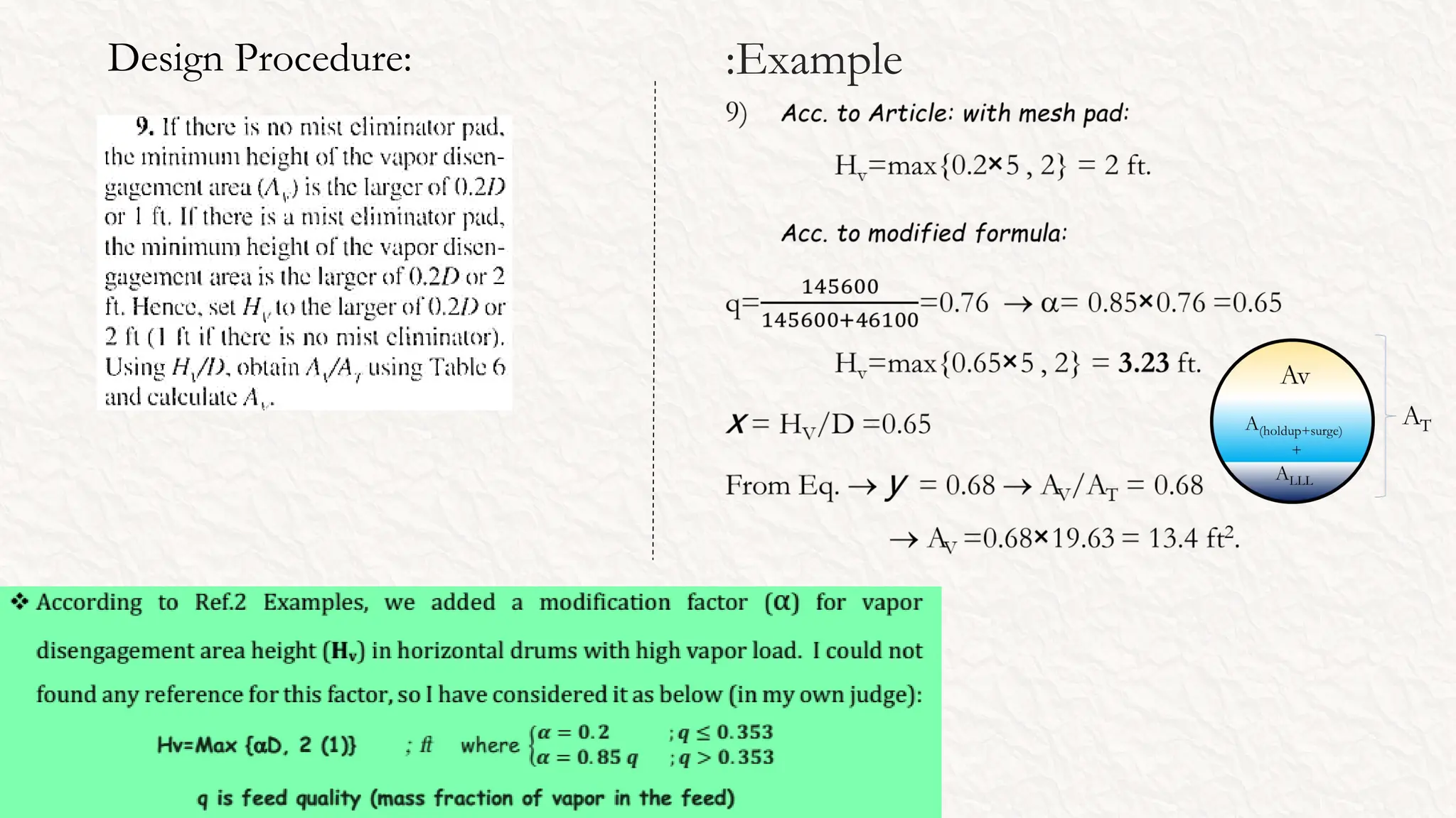 Two Phase Horizontal Separator - Design Procedure.ppsx.pptx