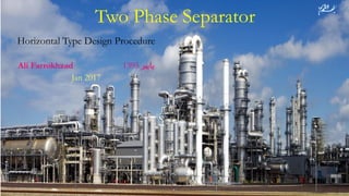 Two Phase Horizontal Separator - Design Procedure.ppsx.pptx