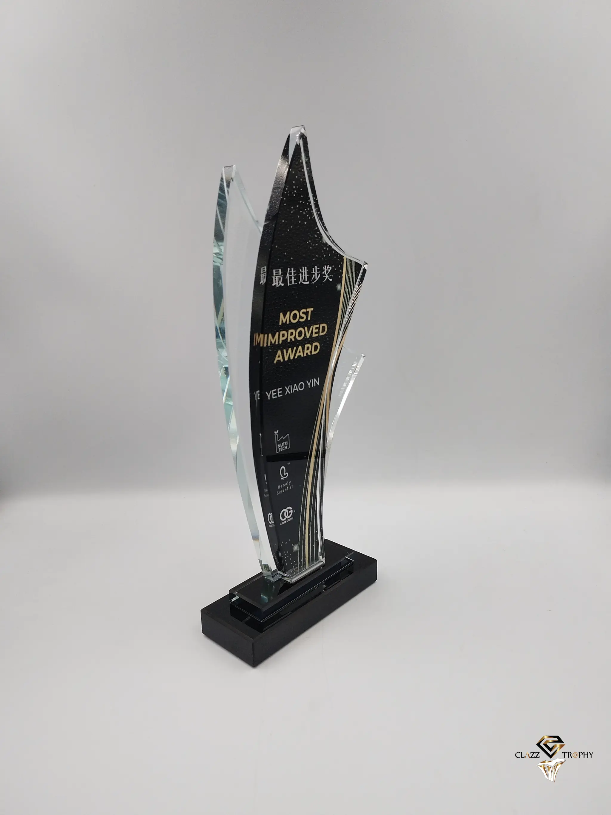 Two Piece Award by Clazz Trophy Malaysia | #1 Reliable Trophy Supplier ...