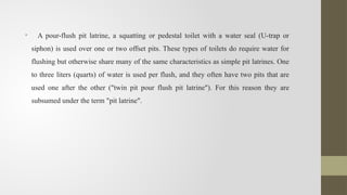 Advanced treatment of wastewaterTWO PIT LATRINE NEW 2.pptx