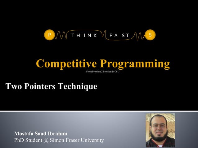 Two pointers technique Mostafa Saad.pptx