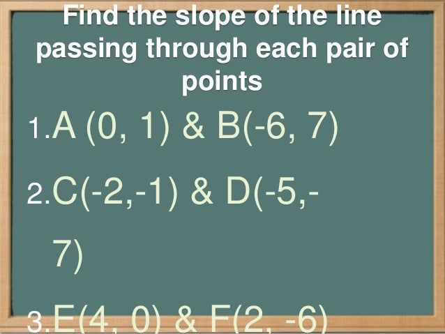 Two point form Equation of a line