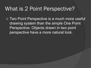 Two point perspective | PDF