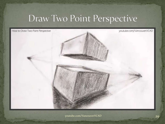 How to Draw Two Point Perspective | PPTX