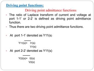 Two port network | PPTX