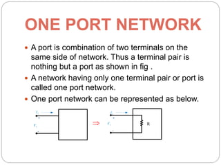 Two port network | PPTX
