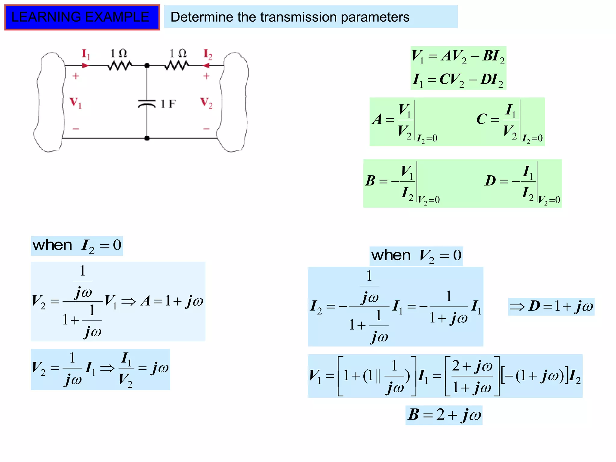 Two port network - part 3 | PPTX