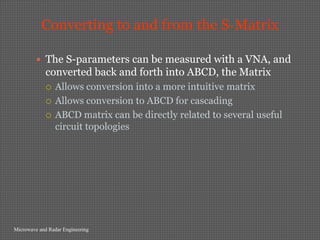 Two Port Network Parameters | PDF