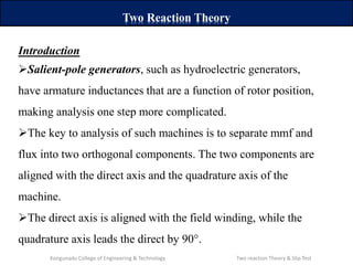 Two reaction theory and slip test | PPTX