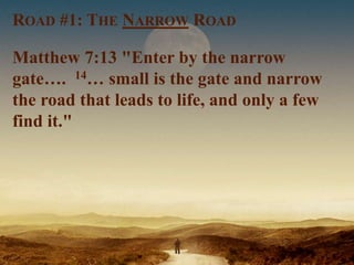 Two Roads, Two Destinations | PPTX
