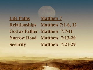 Two Paths In Life Good And Bad