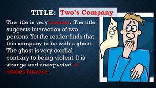 Two's Company by Raymond Wilson | PDF