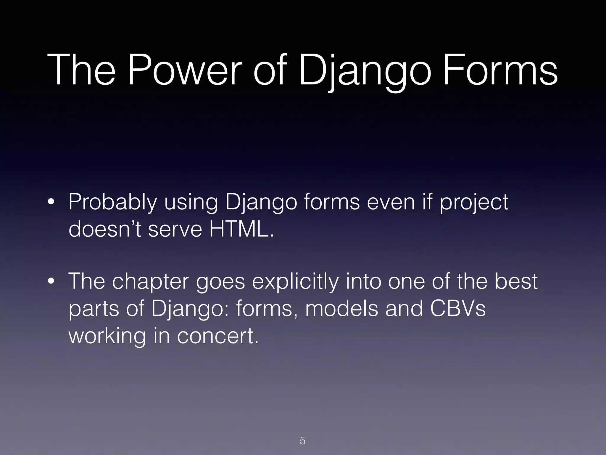 Two Scoops of Django - Common Patterns for Forms | PDF | Web Design and ...