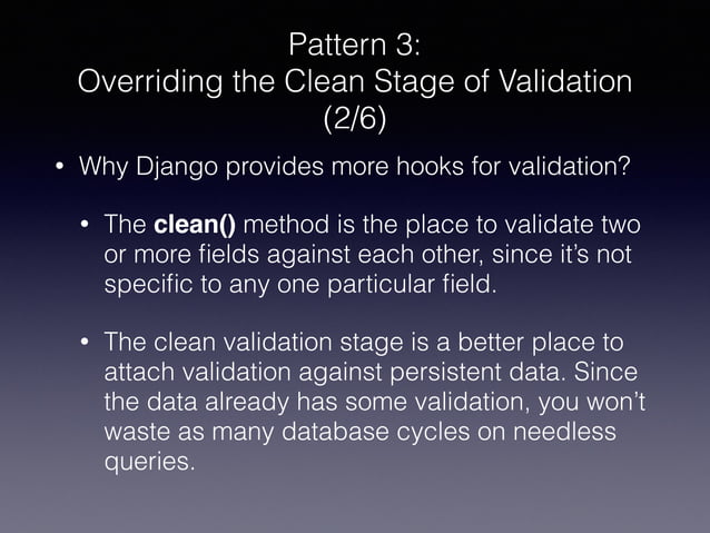 Two Scoops of Django - Common Patterns for Forms | PDF | Web Design and HTML | Internet