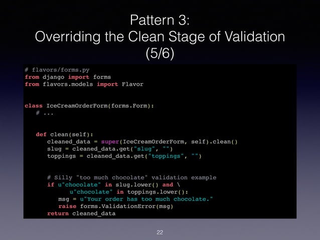 Two Scoops of Django - Common Patterns for Forms | PDF | Web Design and HTML | Internet