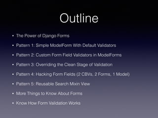 Two Scoops of Django - Common Patterns for Forms | PDF | Web Design and HTML | Internet