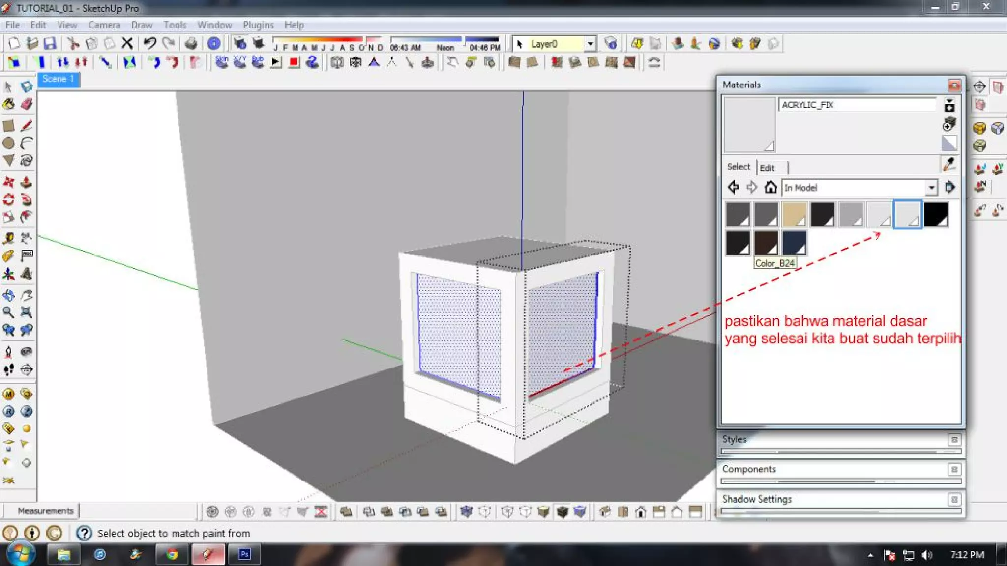 Two sided material tutorial | PDF