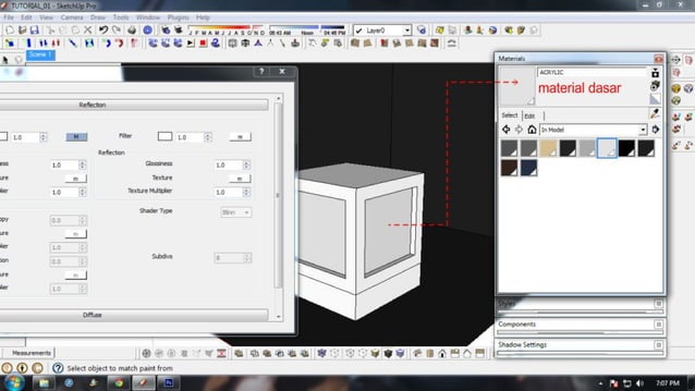 Two sided material tutorial | PPT