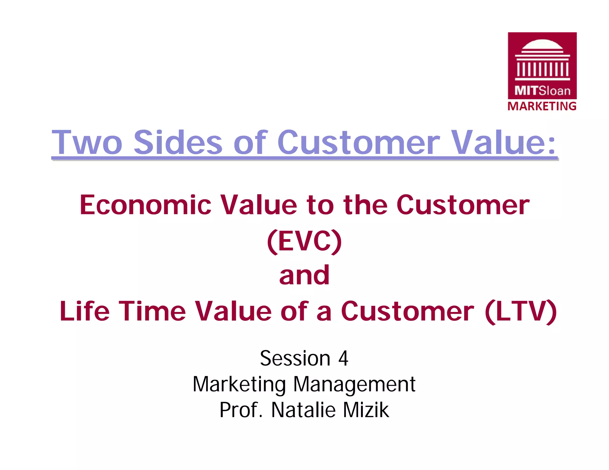 Two sides of customer value marketing management | PDF