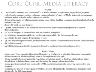 Two sides to every story: Media Literacy | PDF
