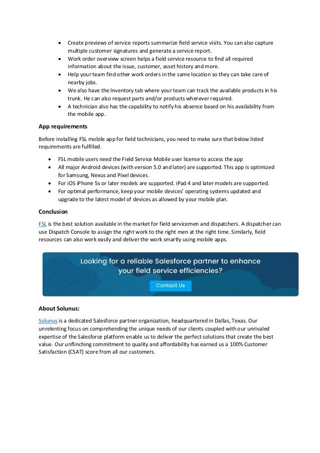 Two significant features of field service lightning – dispatch console ...