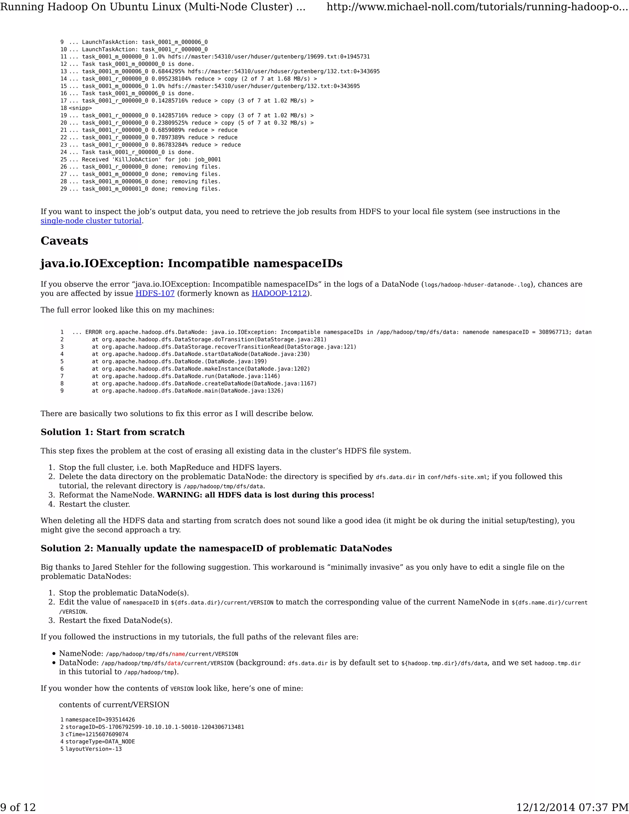 Two single node cluster to one multinode cluster | PDF