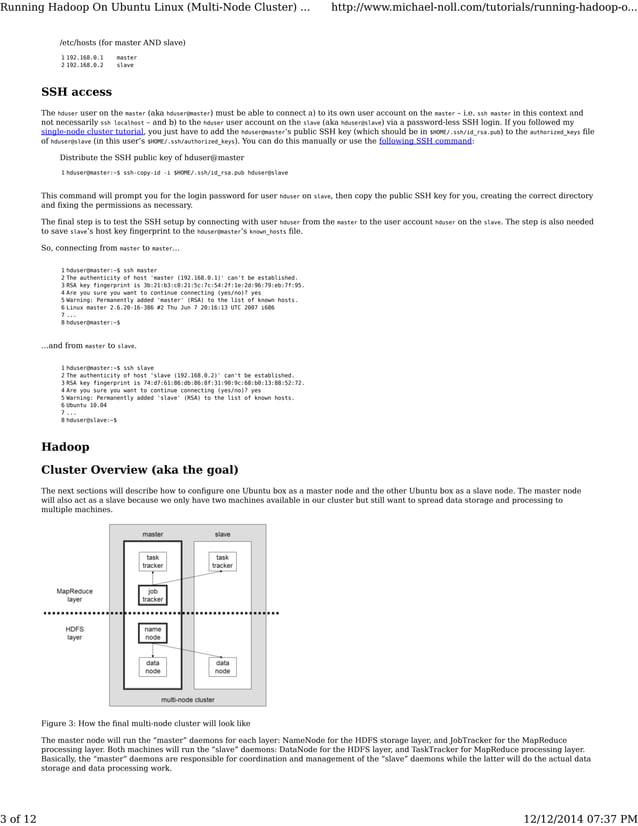 Two Single Node Cluster To One Multinode Cluster Pdf