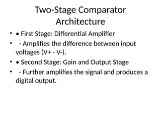 Two_Stage_Comparator_Presentation_for_overview.ppt