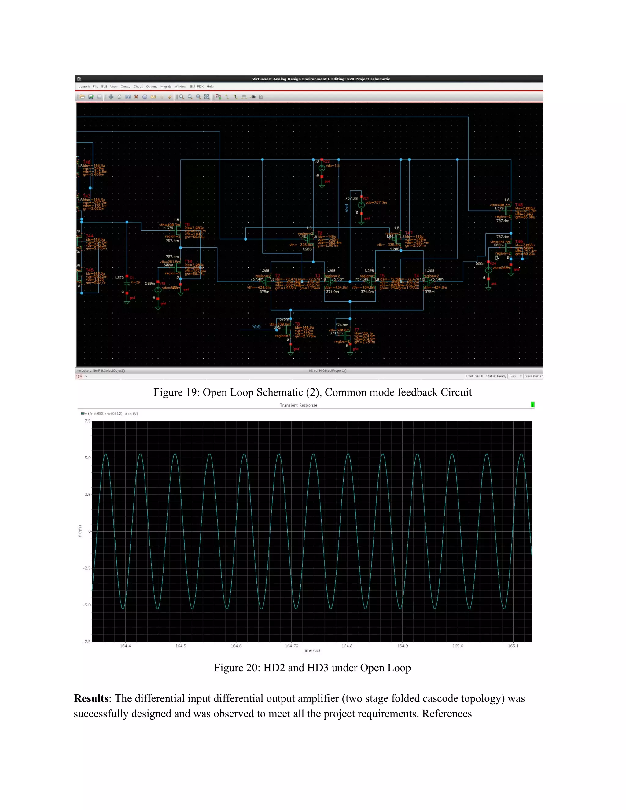 Two stage folded cascode op amp design in Cadence | PDF