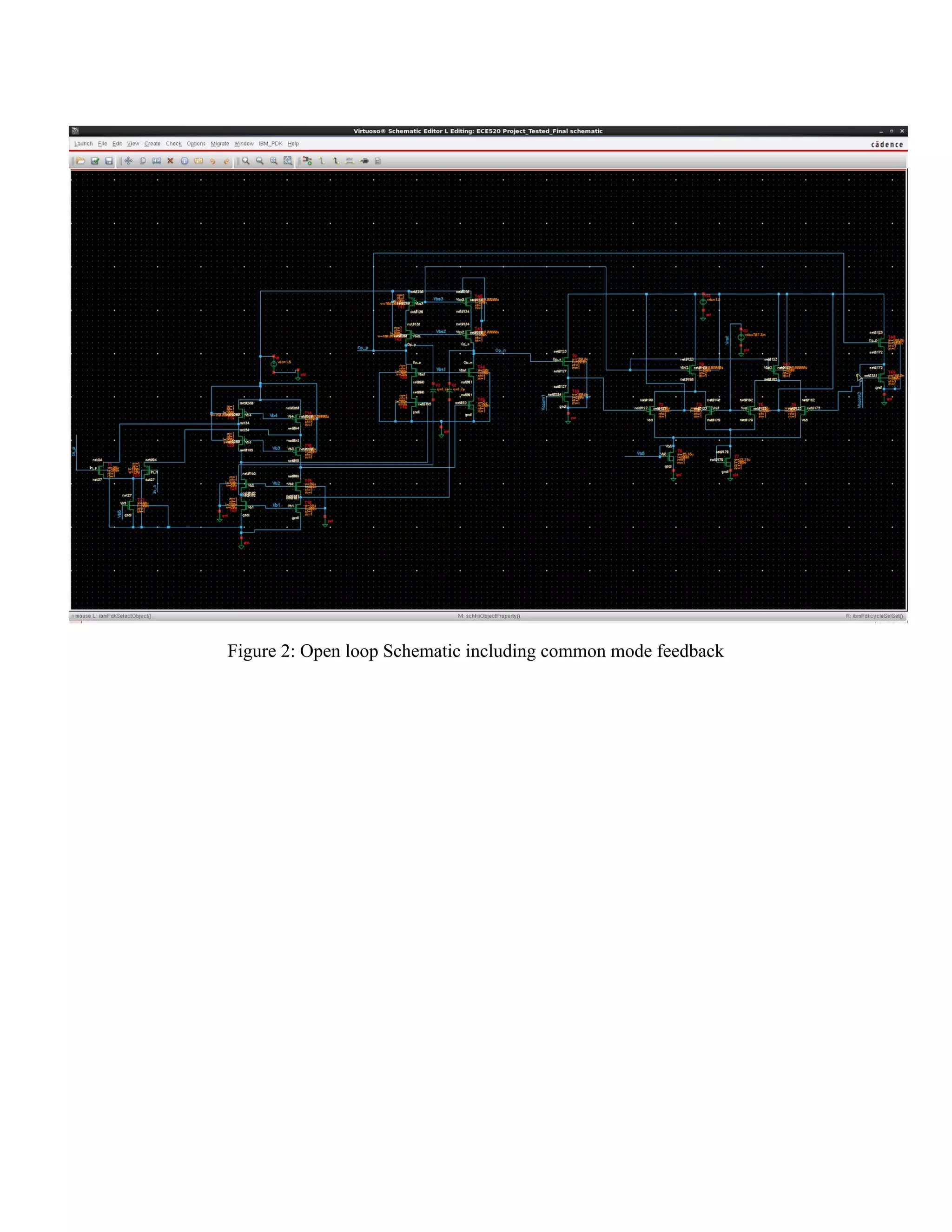 Two stage folded cascode op amp design in Cadence | PDF