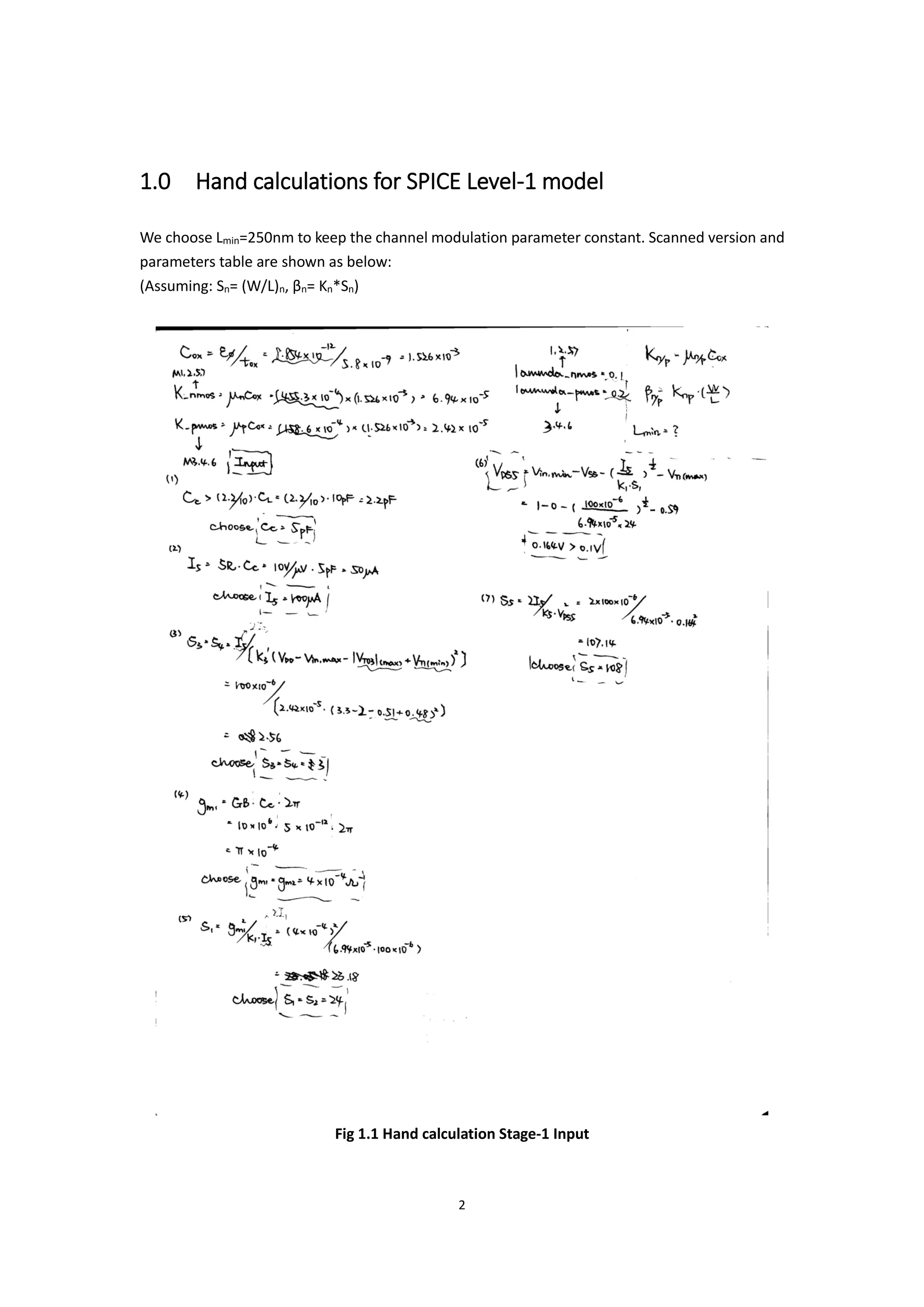 Two stage op amp design on cadence | PDF
